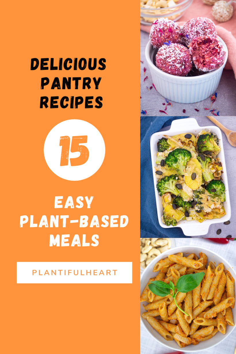 15 easy plant-based meals - delicious recipes with pantry staples