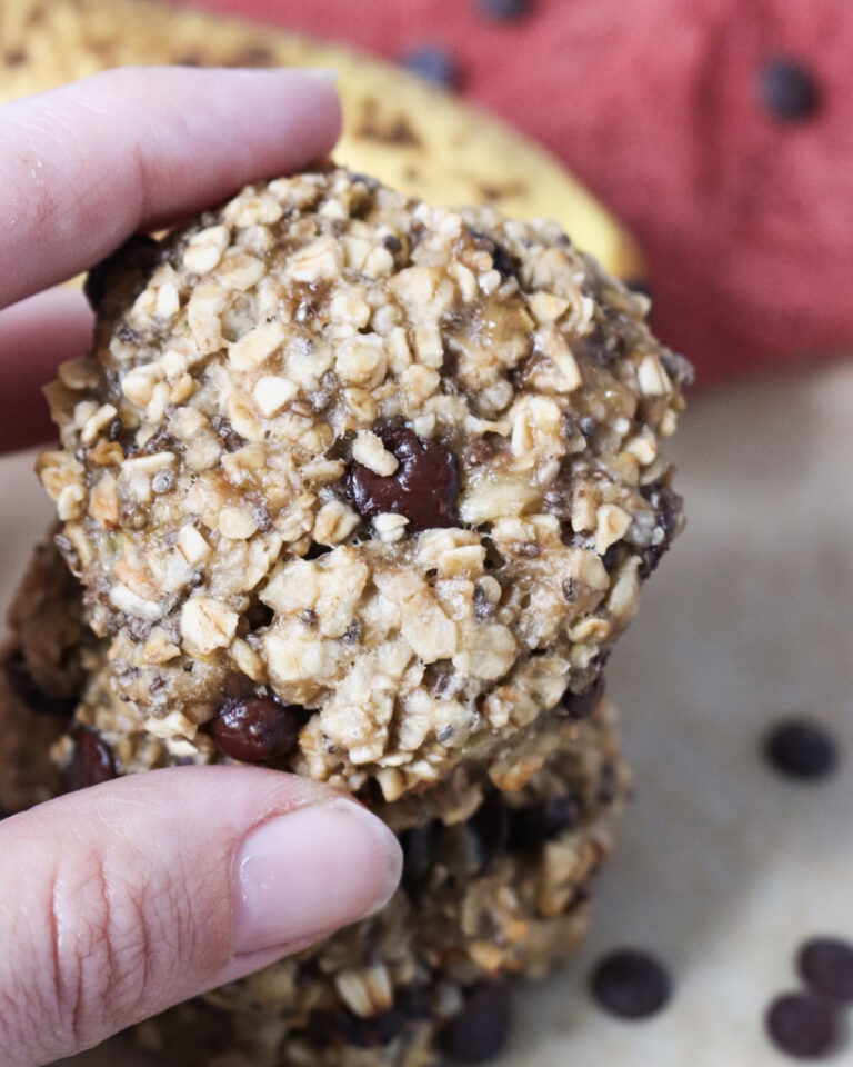 Gesunde Bananen Kekse mit nur 5 Zutaten